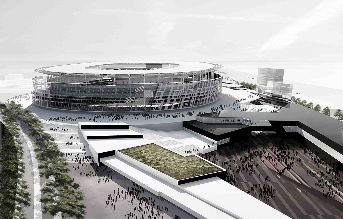 AS Roma unveils its new state-of-the-art football stadium