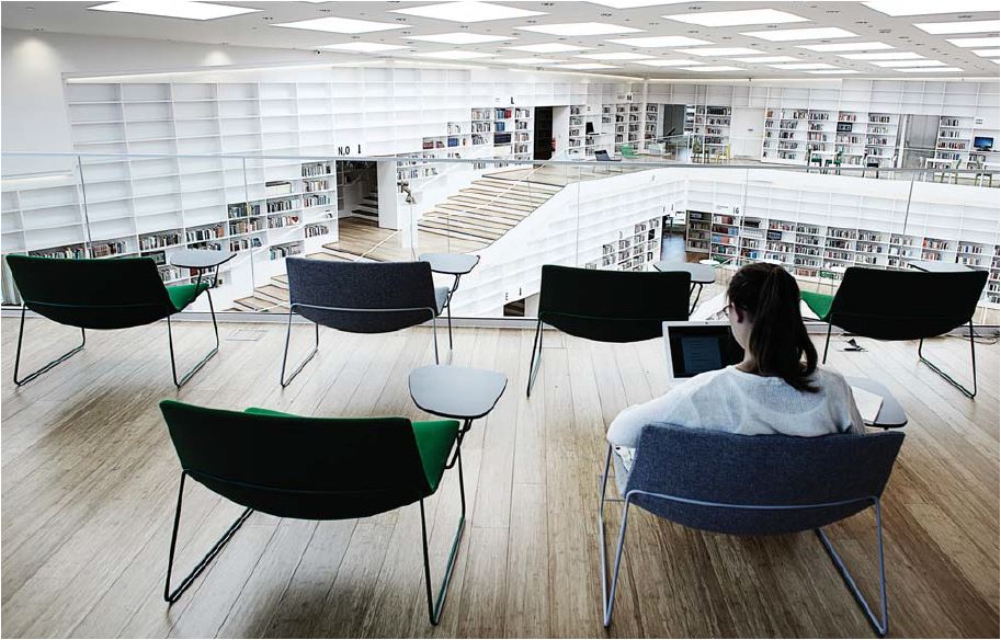 Adepts Dalarna University Library Officially Opened