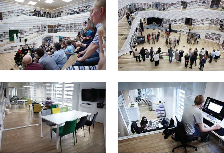 Adepts Dalarna University Library Officially Opened