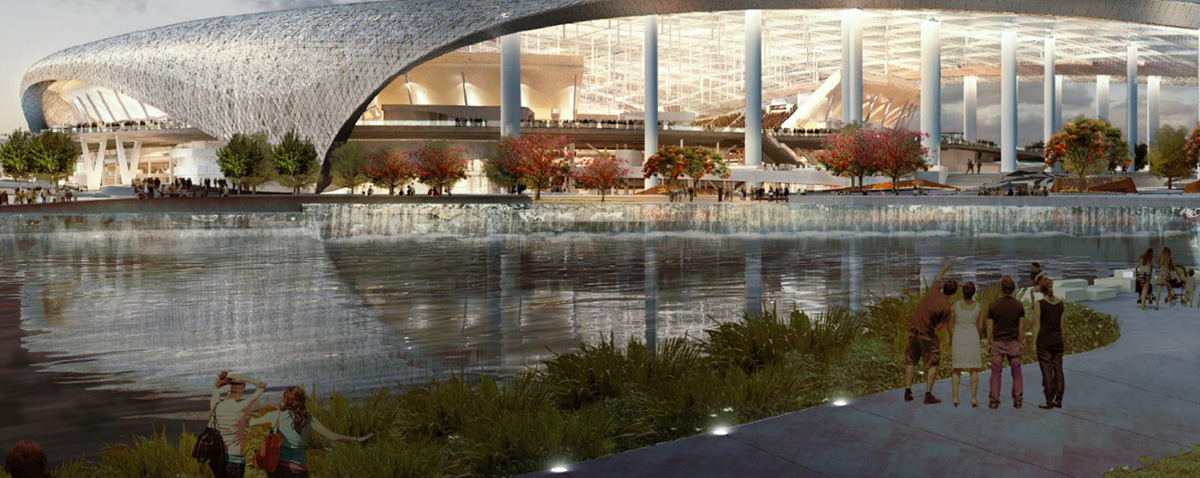 New images of the Inglewood Stadium revealed