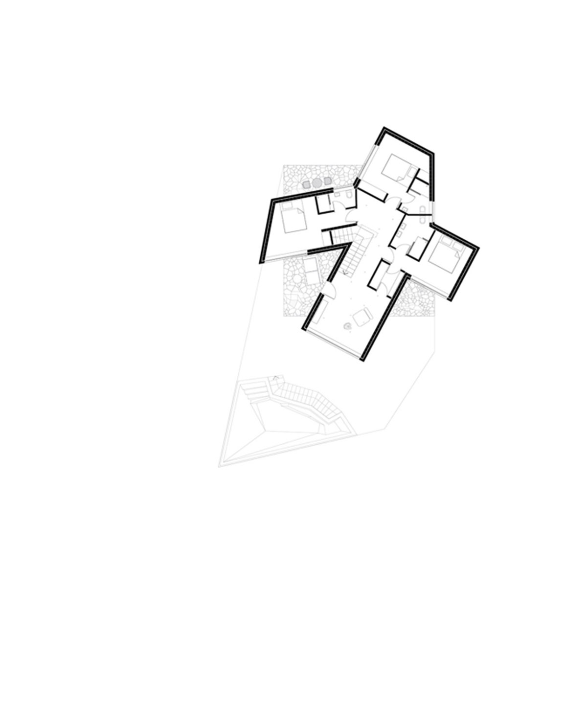 Gumno House settled with intricate landscape on Croatia Islands