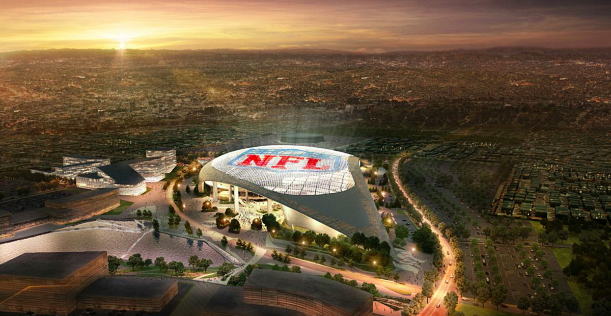 New images of the Inglewood Stadium revealed