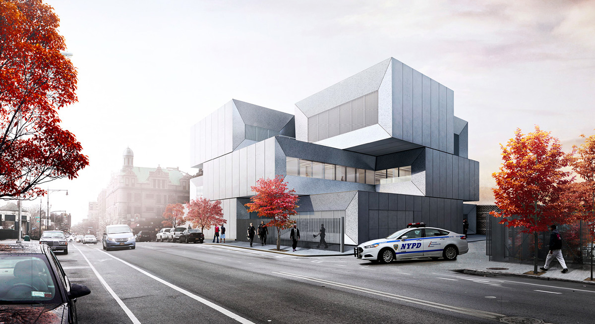 BIG designs the new police station in Bronx, USA