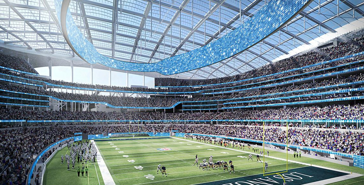 New images of the Inglewood Stadium revealed
