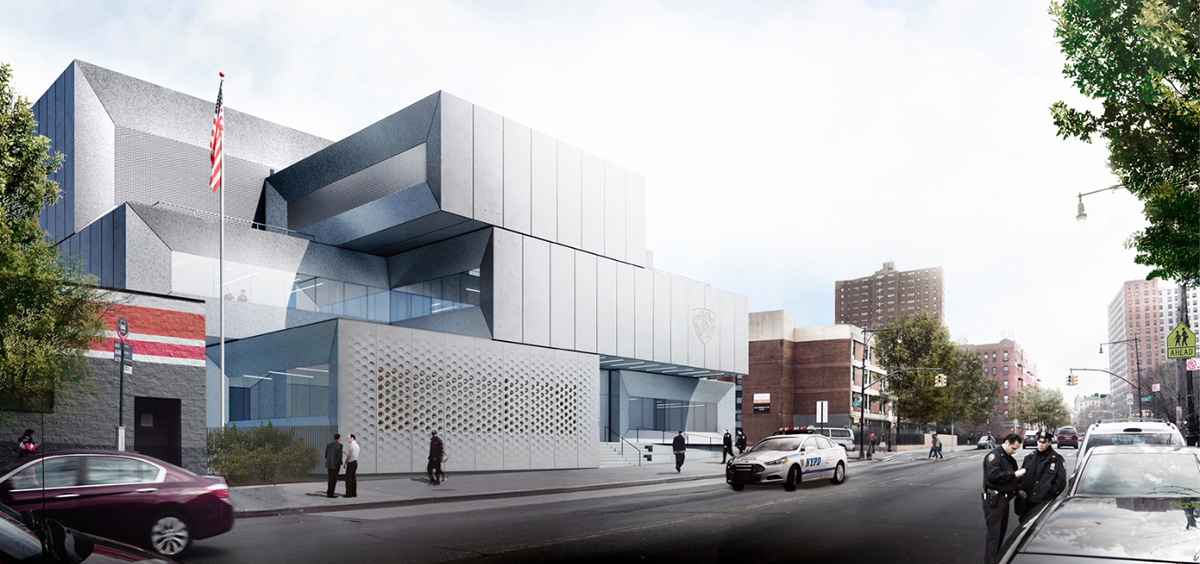 BIG designs the new police station in Bronx, USA