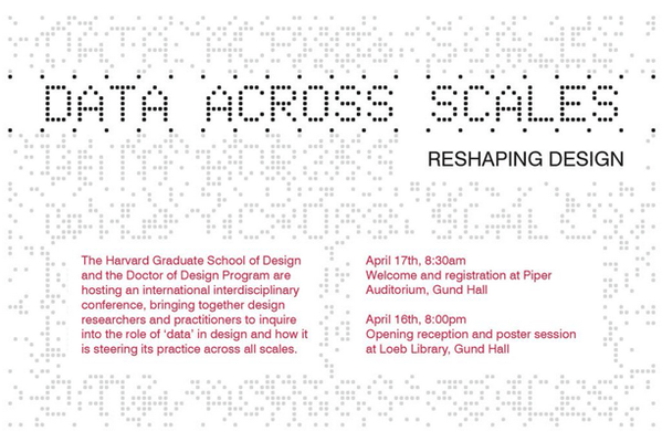 How is data reshaping design? | “Data Across Scales:Reshaping Design”.