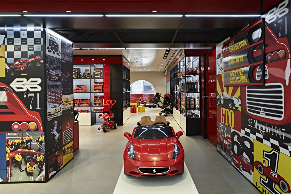 Ferrari Store opens new flagship in heart of Milan
