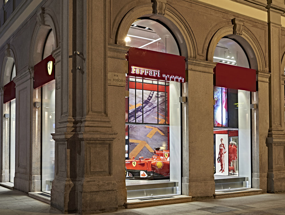 Ferrari Store opens new flagship in heart of Milan