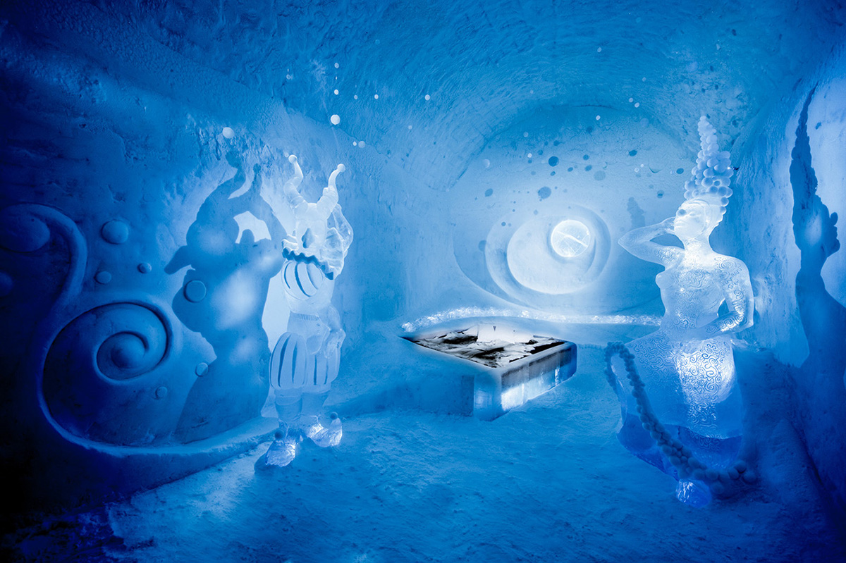 World’s first Ice Hotel 365 opened its doors in Sweden