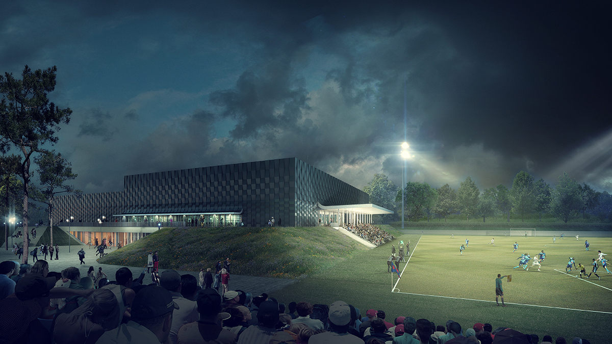 NORD Architects’ Gentofte Sportspark opens in Denmark today!
