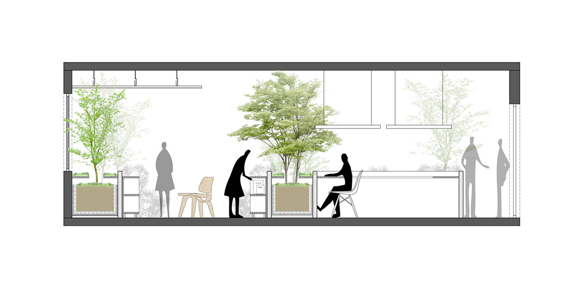 Muxin Design brings the ’forest’ into Chinese office to create natural ... Muxin Design brings the ’forest’ into Chinese office to create natural ...