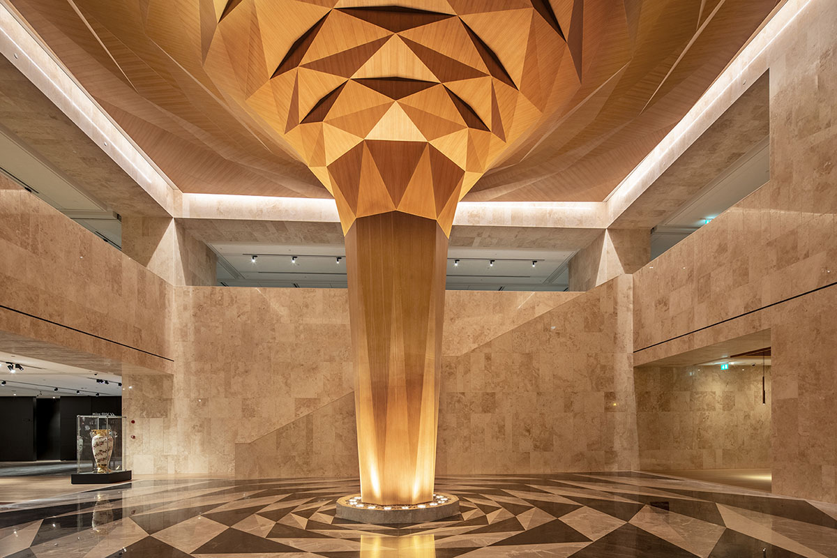 Sculptural and interactive spaces inform Islamic artefacts at Museum of ...