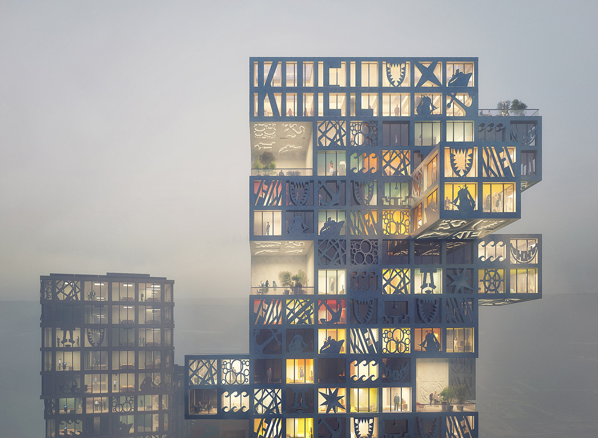 MVRDV proposes changeable structural system for the new mixed-use tower ...