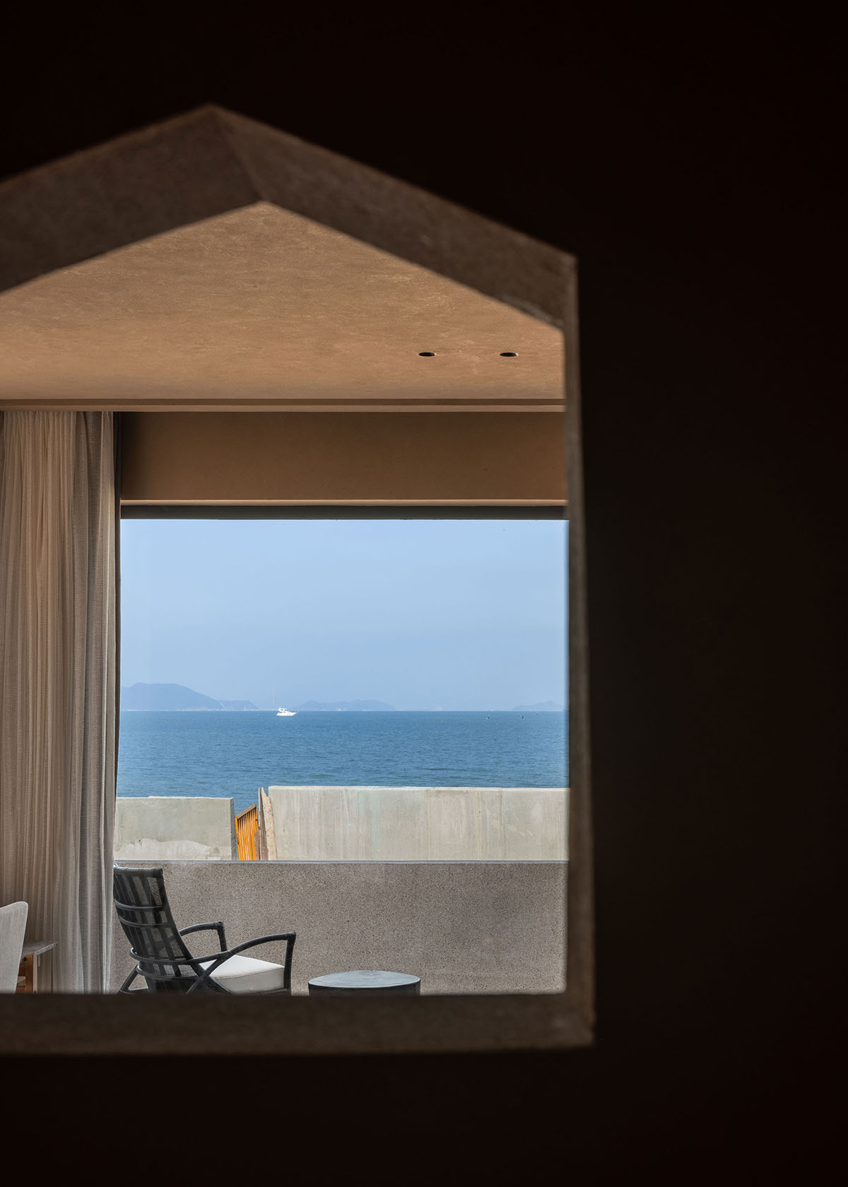 Fusion Design reveals seaside resort featuring red-colored and arched ...
