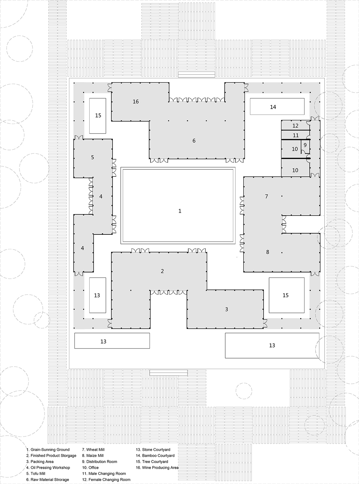 Arch Studio wraps this Organic Farm with translucent pc boards to easy ...