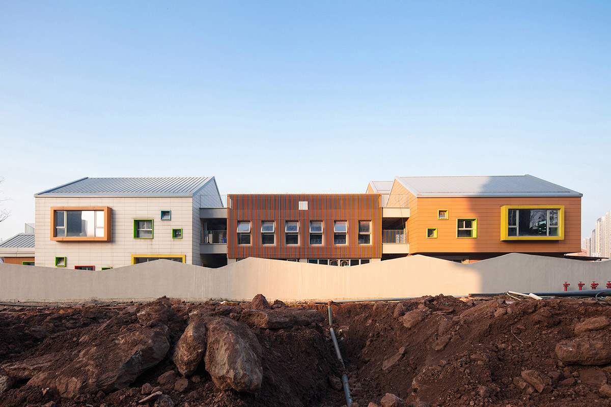 Init Design Office creates a village-like paradise for children in ...