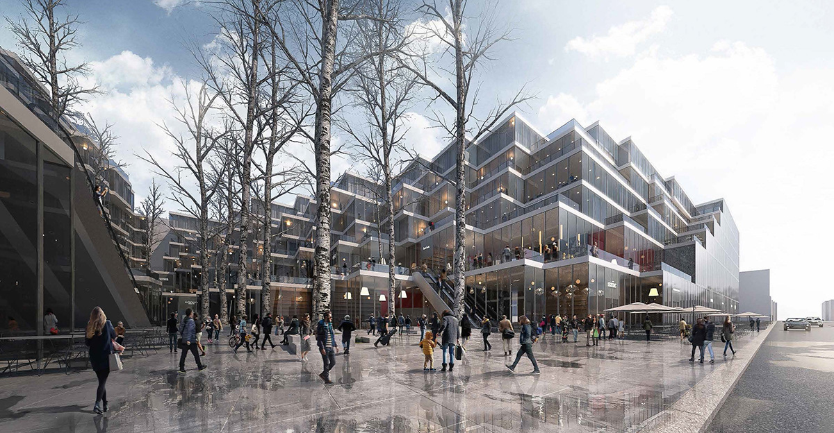 BAD proposes dramatic pixelated mass for a new mixed-use project in Beirut