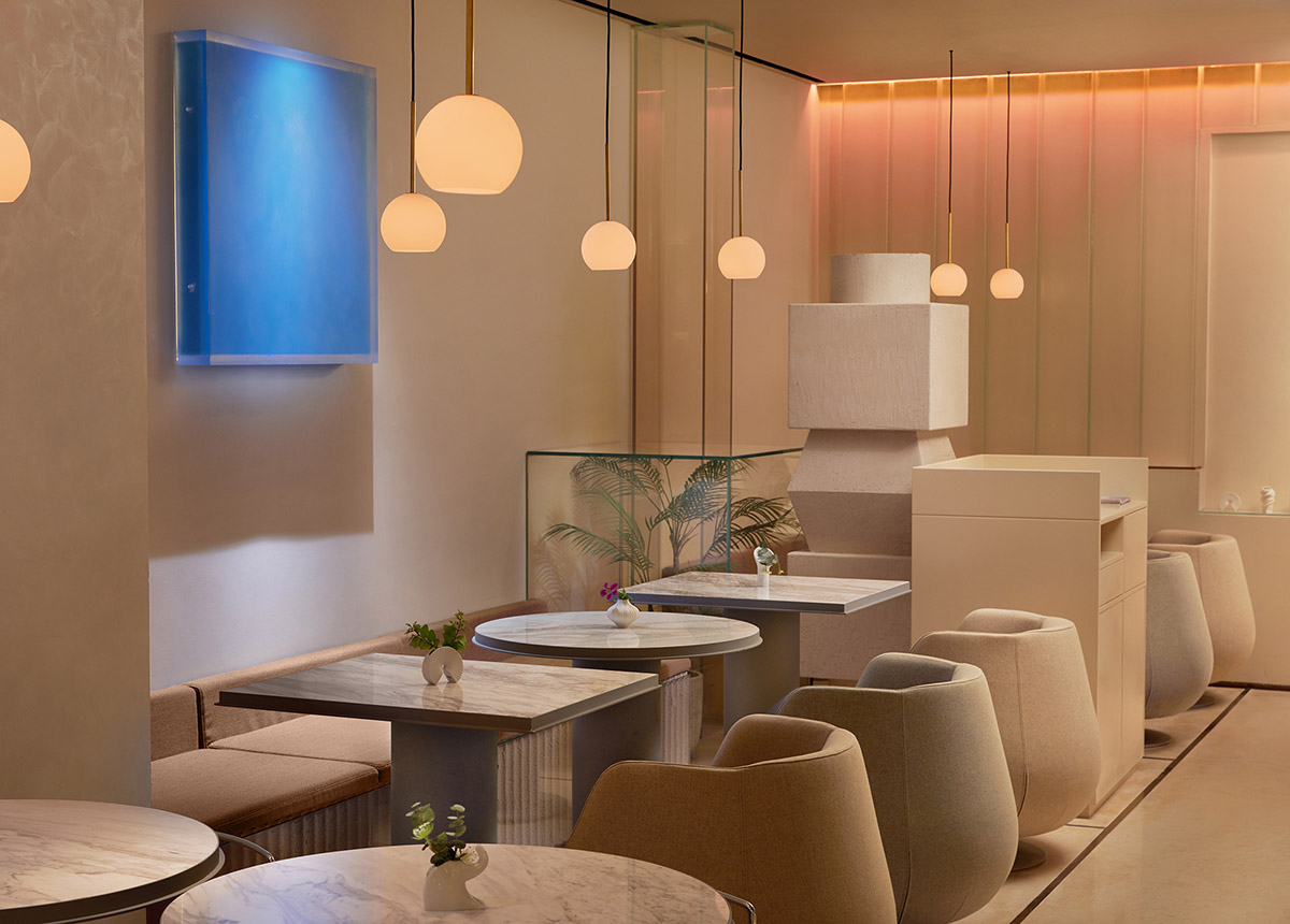 Sò Studio designed surreal tea garden for tea ceremony house in Beijing