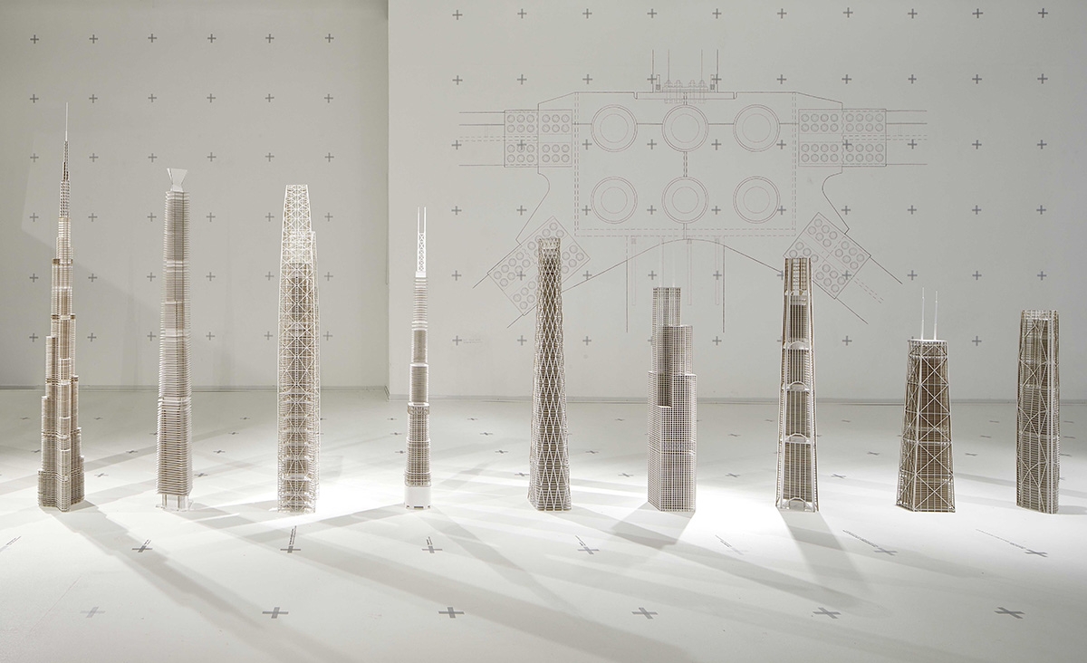 SOM's "Beyond the Structure" exhibition explores the firm's engineering ...