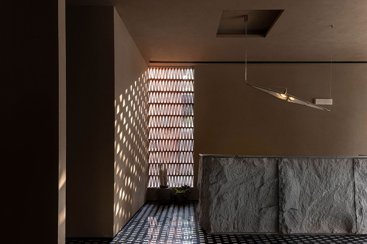 Fusion Design reveals seaside resort featuring red-colored and arched ...