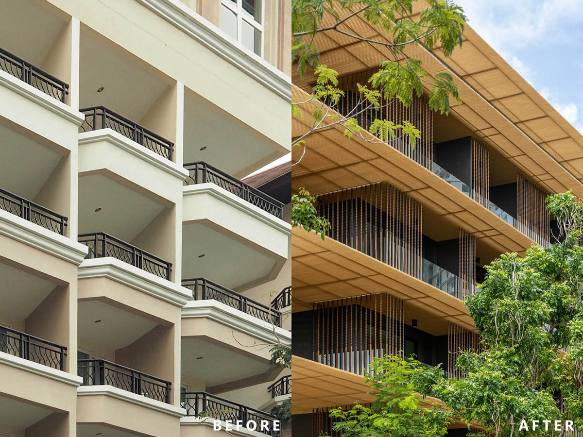 ACA Architects Combines Vertical Timber Screens With Cantilevered ...