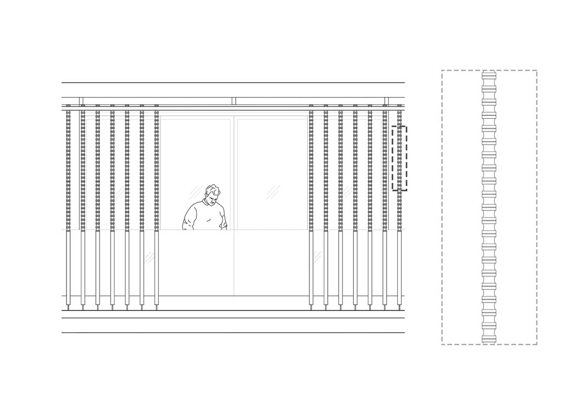 ACA Architects Combines Vertical Timber Screens With Cantilevered ...