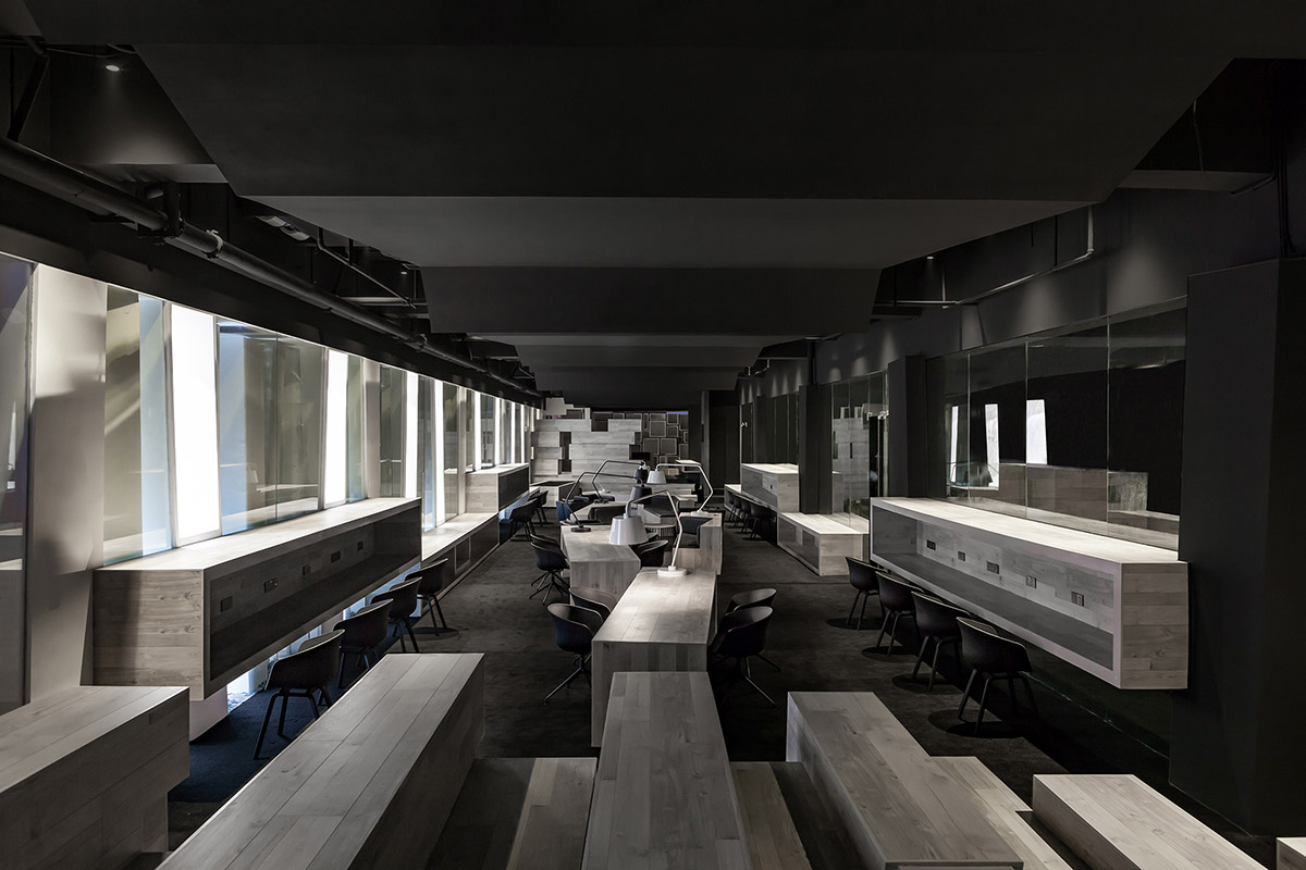 Yiduan Shanghai Interior Design Finished a "Matchbox" Office in Jiangxi ...