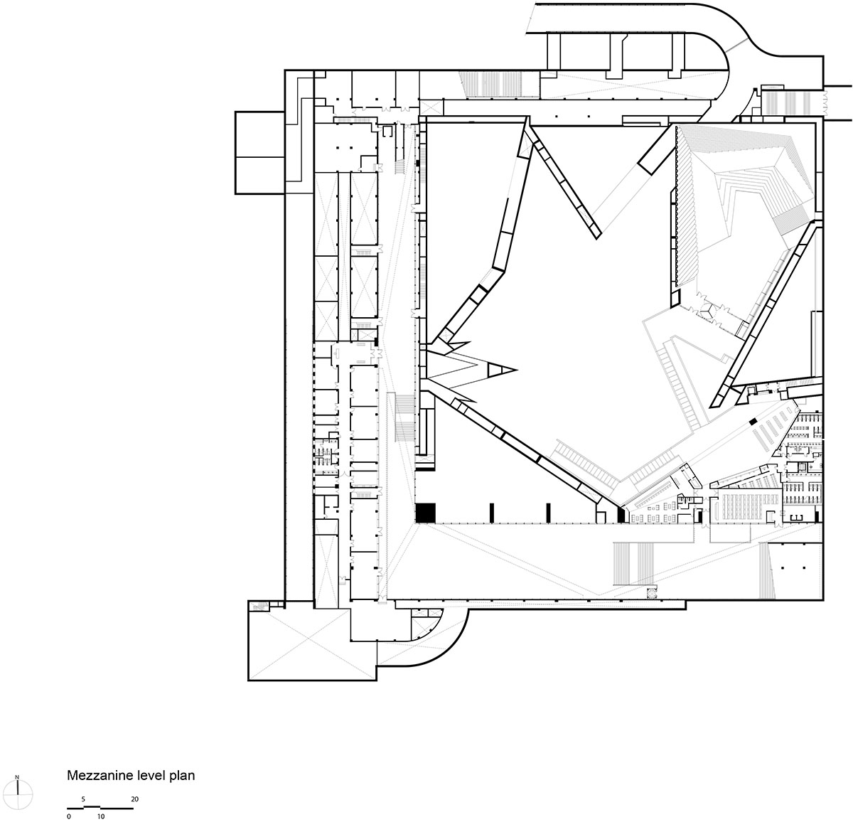 Four interconnected roof pyramids form Datong Art Museum designed by ...