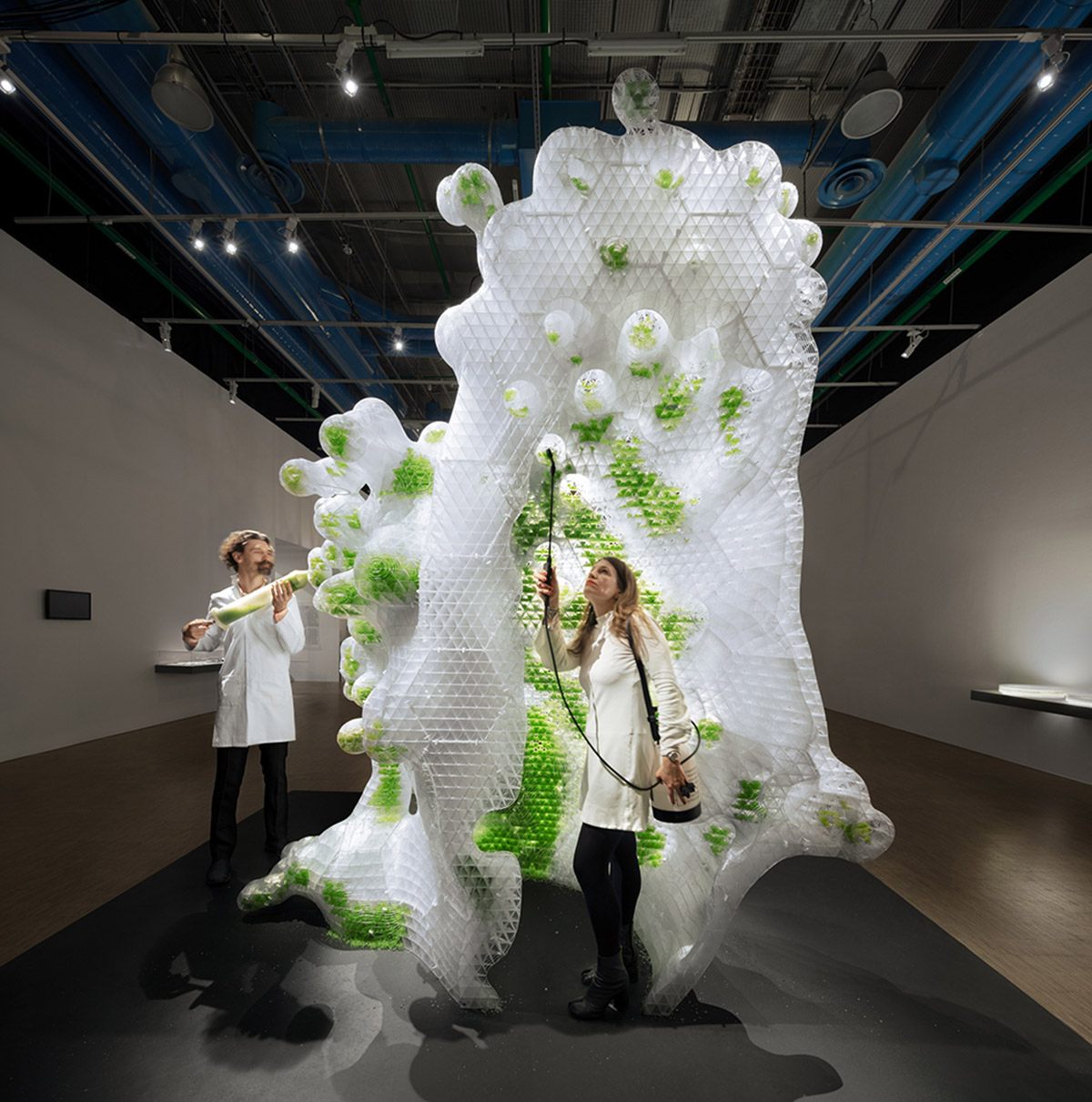 ecoLogicStudio designs two bio-digital sculptures exploring the future ... ecoLogicStudio designs two bio-digital sculptures exploring the future ...