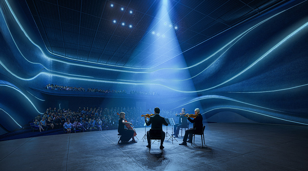 ZHA designs culture and art centre informed by Shaanxi's meandering ...