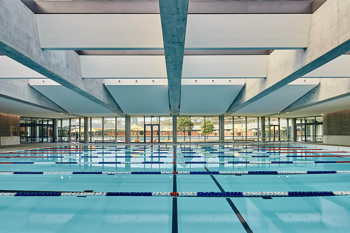 How design can harmonise with the context: Parramatta Aquatic Centre by Andrew Burges Architects