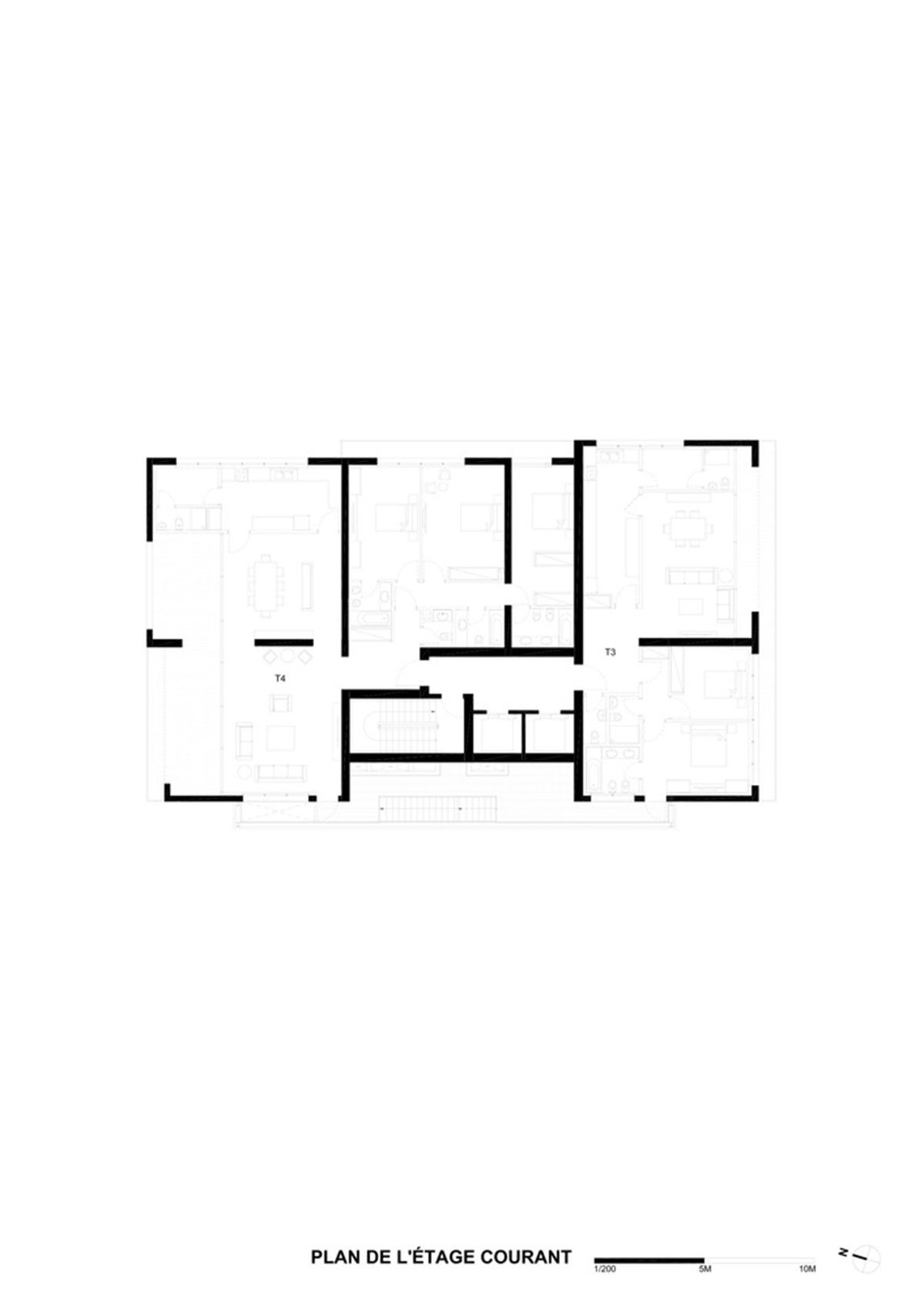 SOA Architectes sculpts Aya Tower with setbacks that create terraces in ...