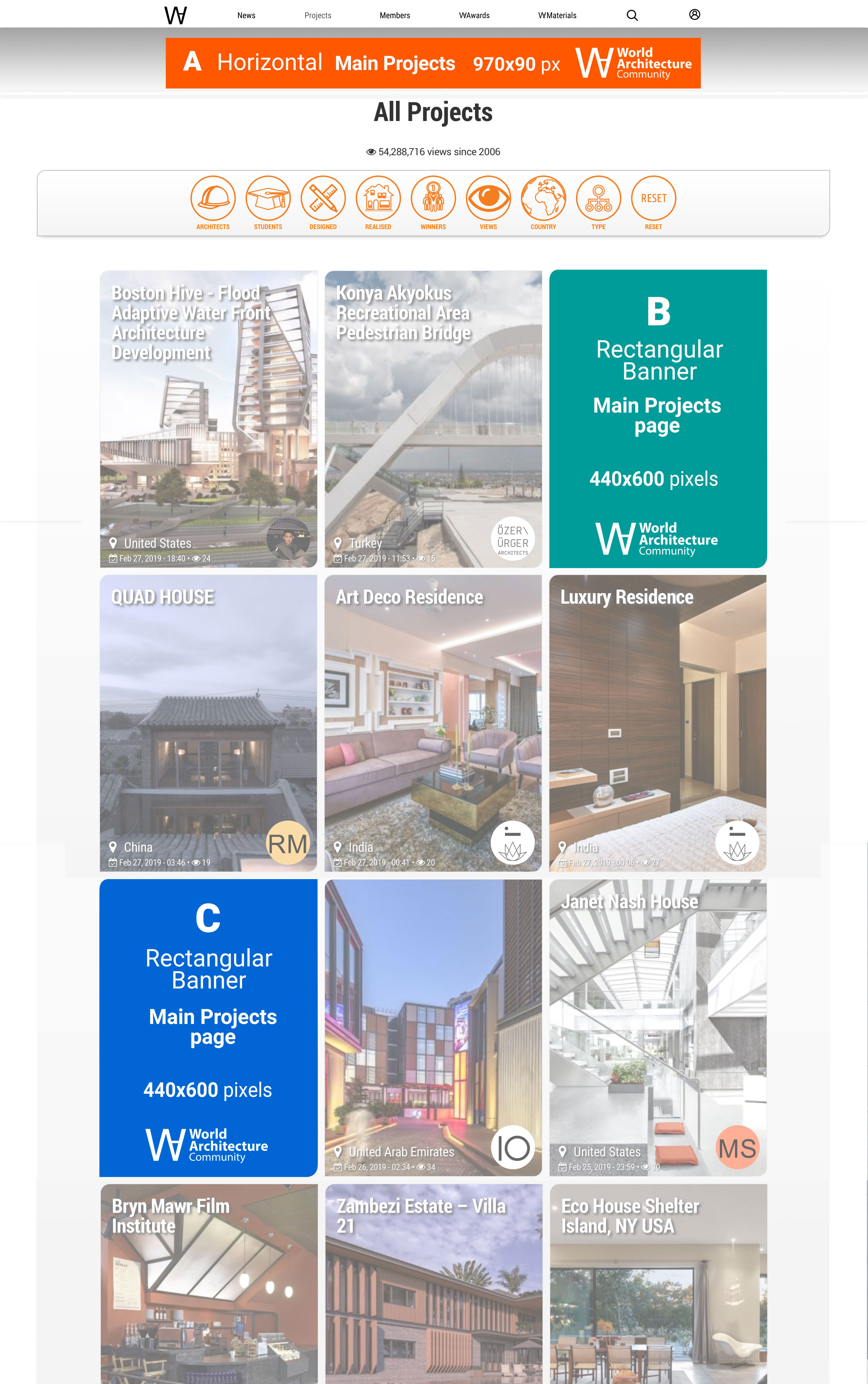 Advertise with World Architecture Community