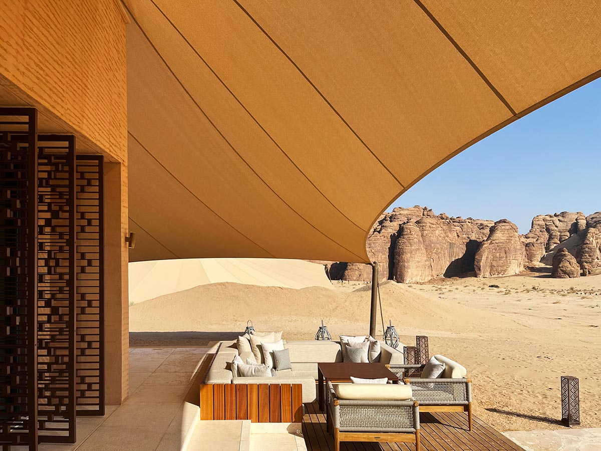 AW² completes resort with tent-like rooms for Banyan Tree AlUla in ...
