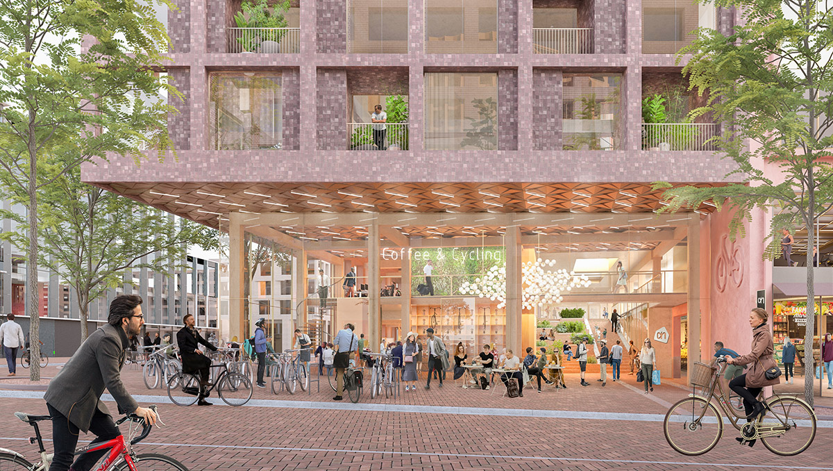 Barcode Architects and krft reveal design for PATCHWORK, a mixed-use ...