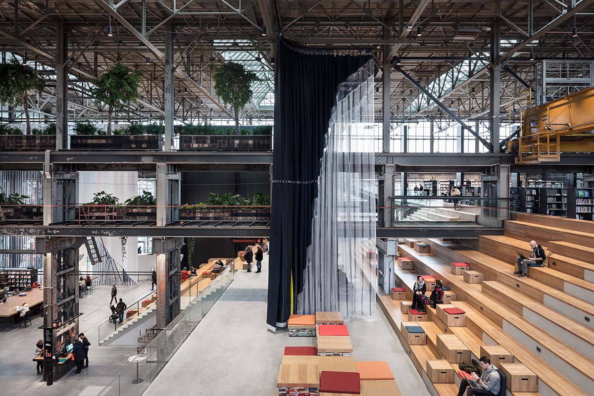 Civic Architects transforms old industrial building into a transparent ...