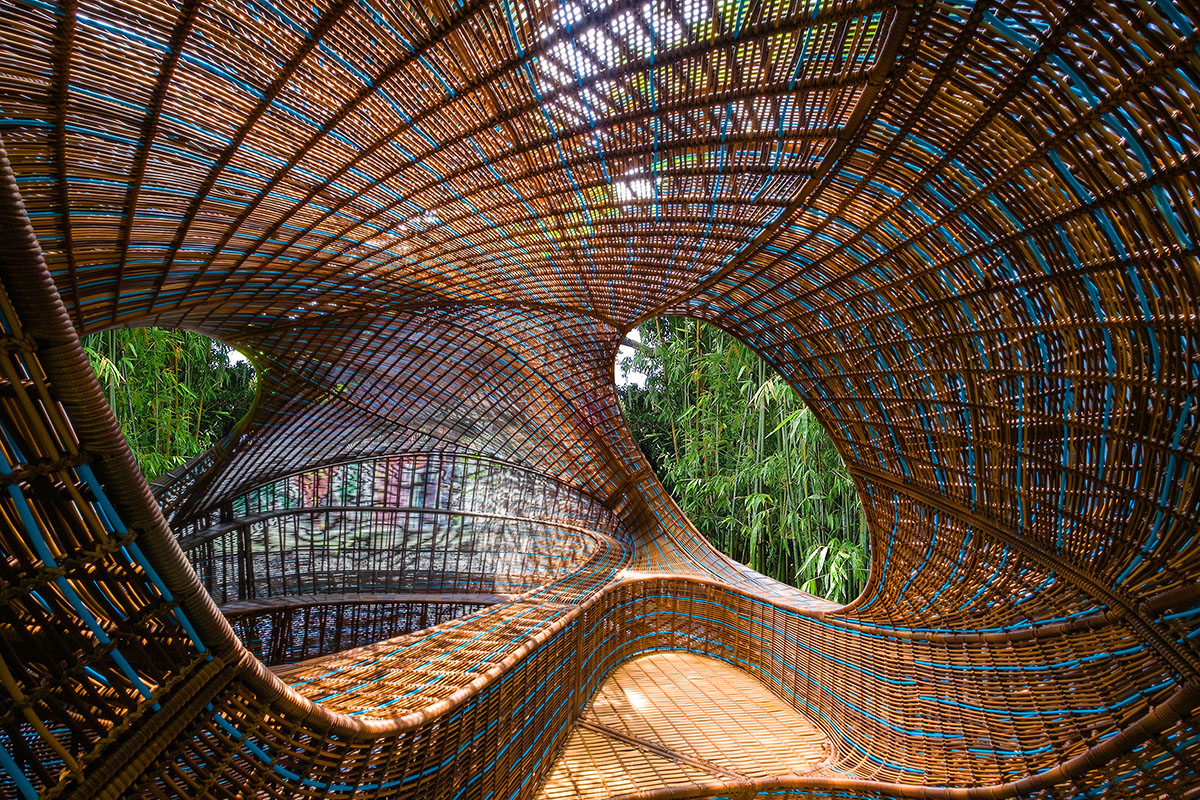 UNStudio designed Ellipsicoon pavilion that features continuous ...