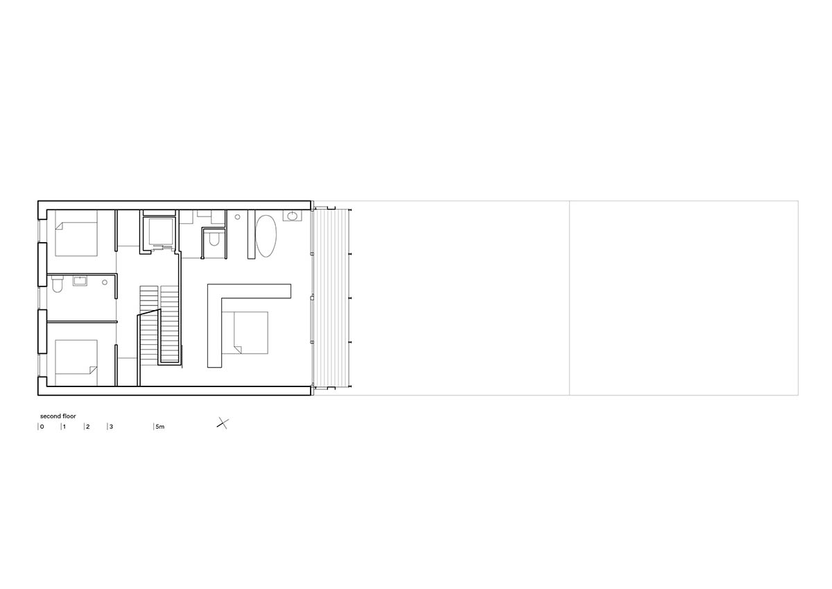 BETA built a three-generation house with open plan and free-form ...