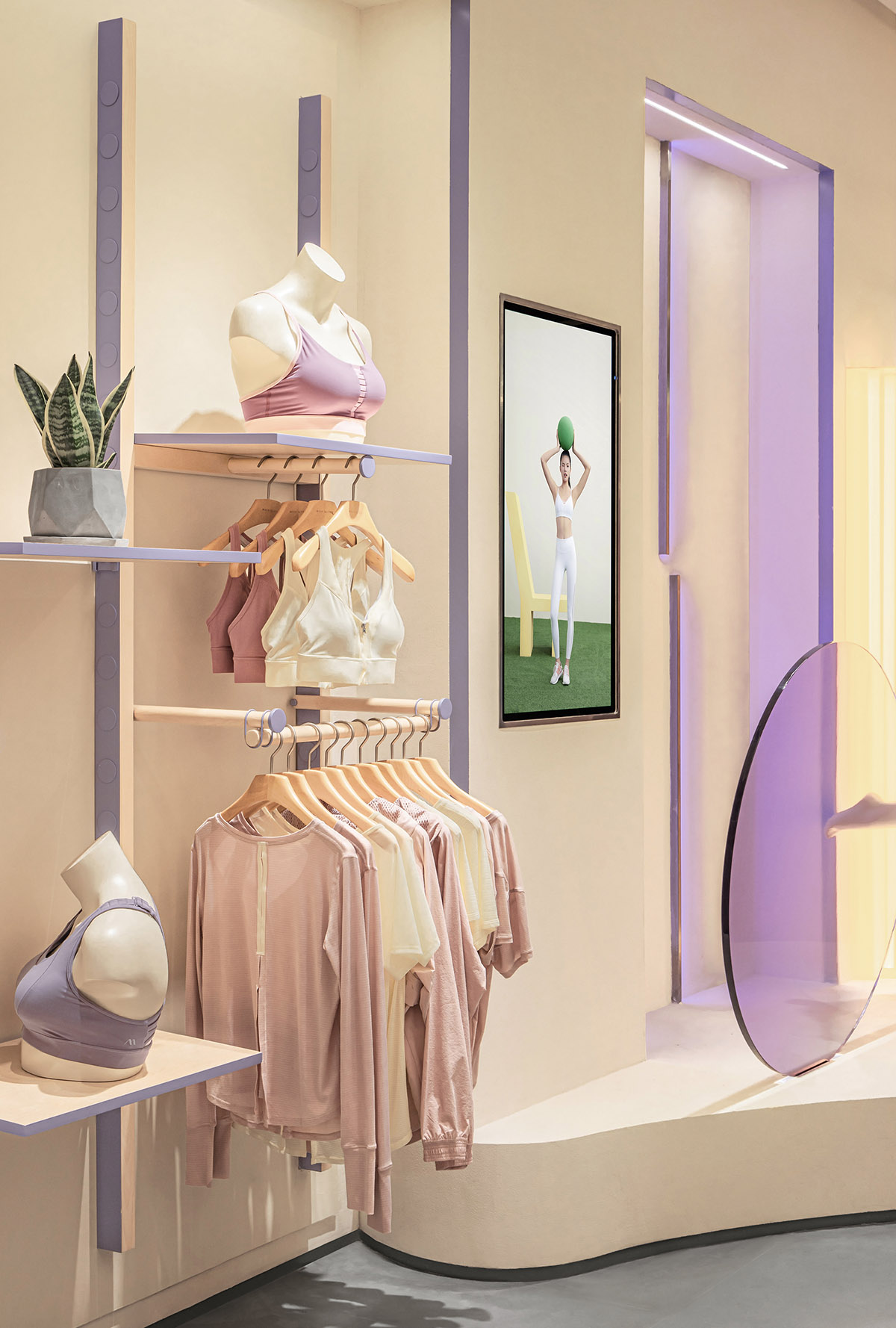 Sò Studio creates interiors for flagship store like "a section of a ...