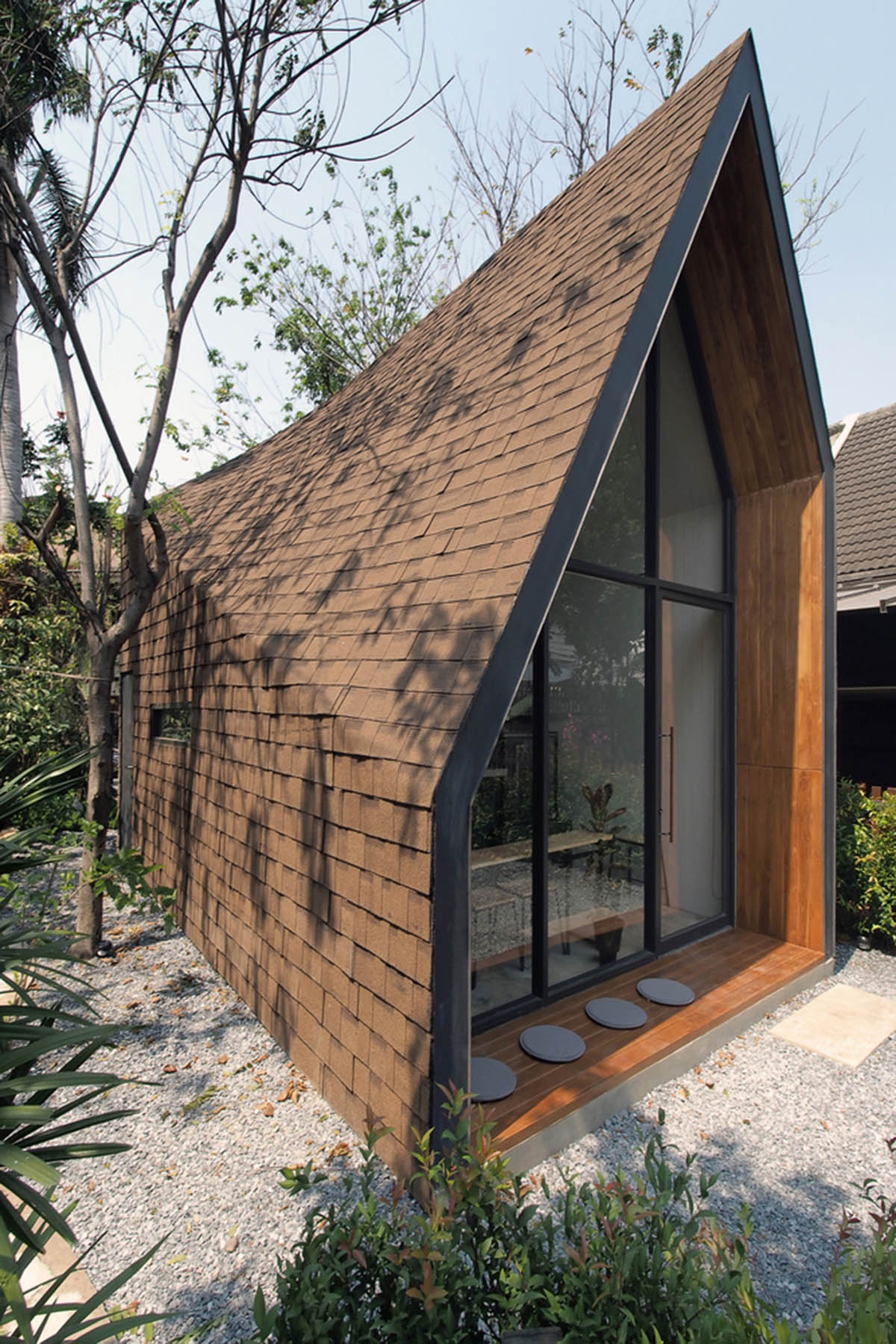 ASWA designs small cafe in Bangkok with a metaphor roof inspired by ...