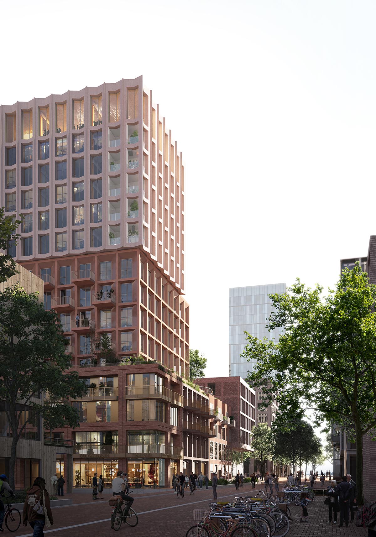 Barcode Architects and krft reveal design for PATCHWORK, a mixed-use ...