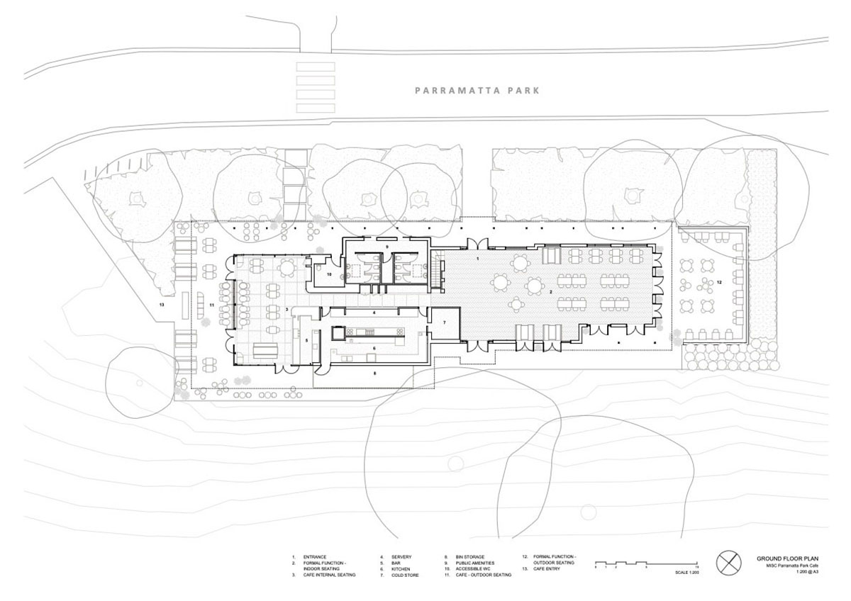 Sam Crawford Architects designed Parramatta Park Pavilion in respect to ...
