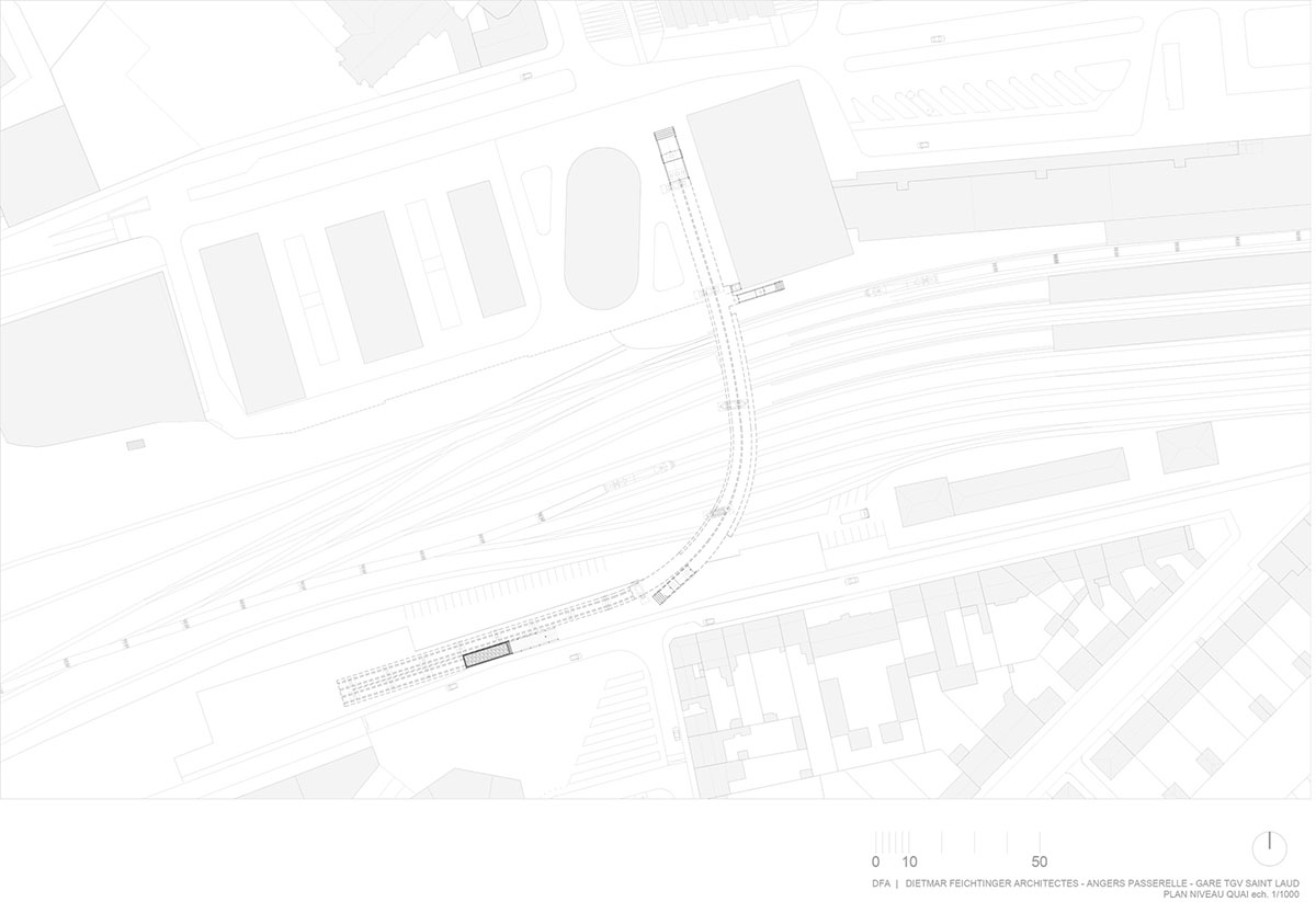 Dietmar Feichtinger Architectes designs curvy bridge made of laminated ...