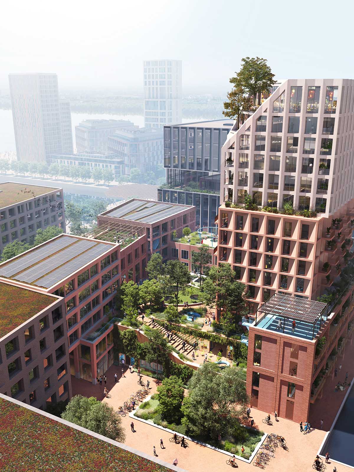 Barcode Architects and krft reveal design for PATCHWORK, a mixed-use ...