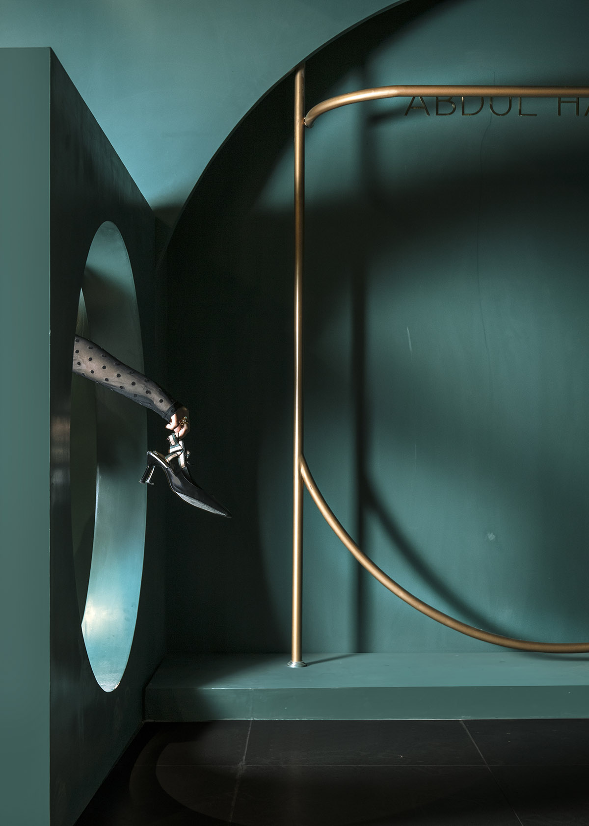 Pantone Collective Design Studio used dark colors of green in this ... Pantone Collective Design Studio used dark colors of green in this ...