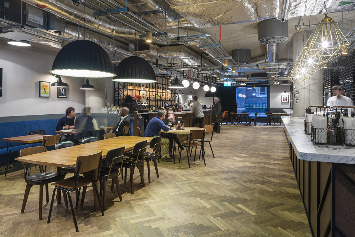 Jump Studios creates a social hub with informal layout for Saatchi ...
