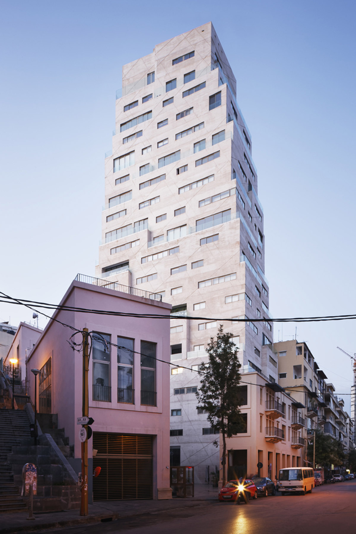 SOA Architectes sculpts Aya Tower with setbacks that create terraces in ...