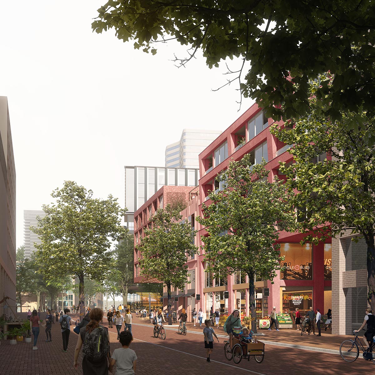 Barcode Architects and krft reveal design for PATCHWORK, a mixed-use ...