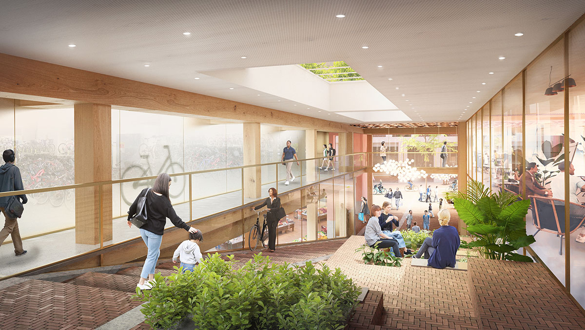 Barcode Architects and krft reveal design for PATCHWORK, a mixed-use ...