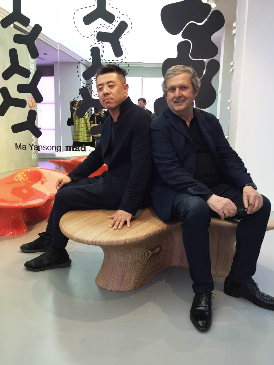 MAD designs topographic chairs for Sawaya & Moroni